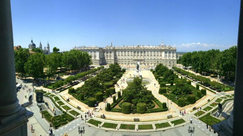 The Royal Theater in Madrid